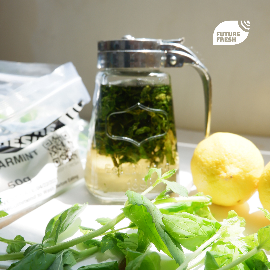 Simple Syrup with Future Fresh Spearmint